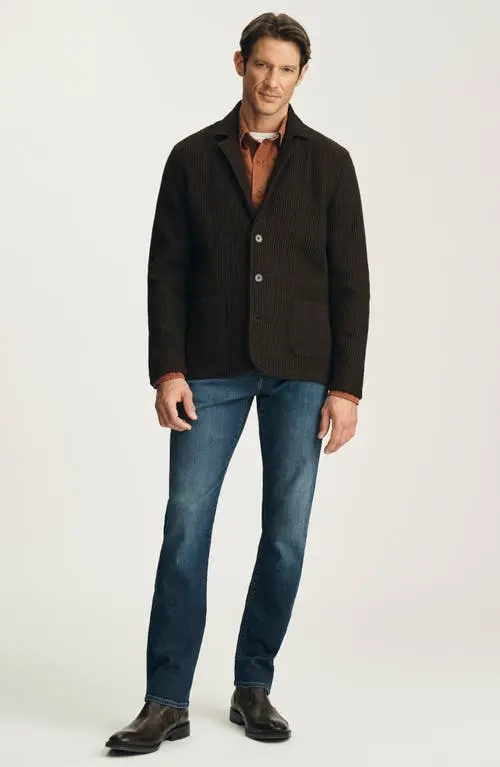 34 Heritage Birch Waffle Knit Sweater Blazer