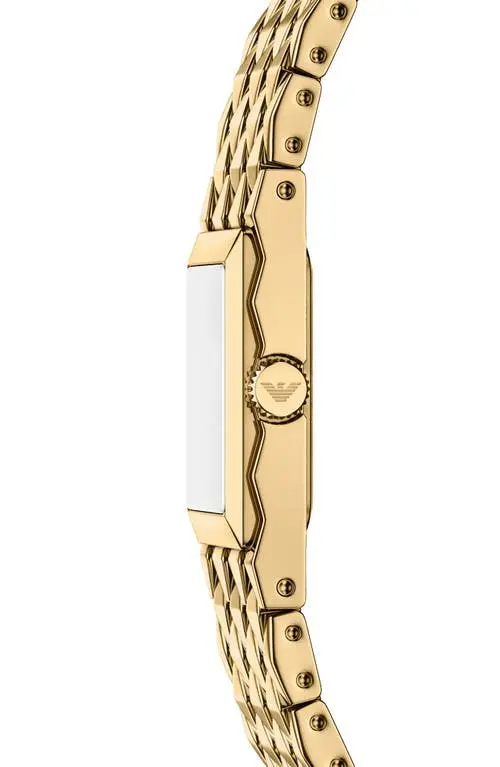 Emporio Armani Embedded Case Bracelet Watch