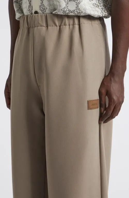 Amiri Logo Patch Stretch Cady Track Pants