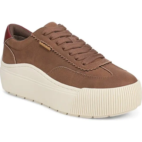 Dr. Scholl'S Time Off Most Platform Sneaker - Brown