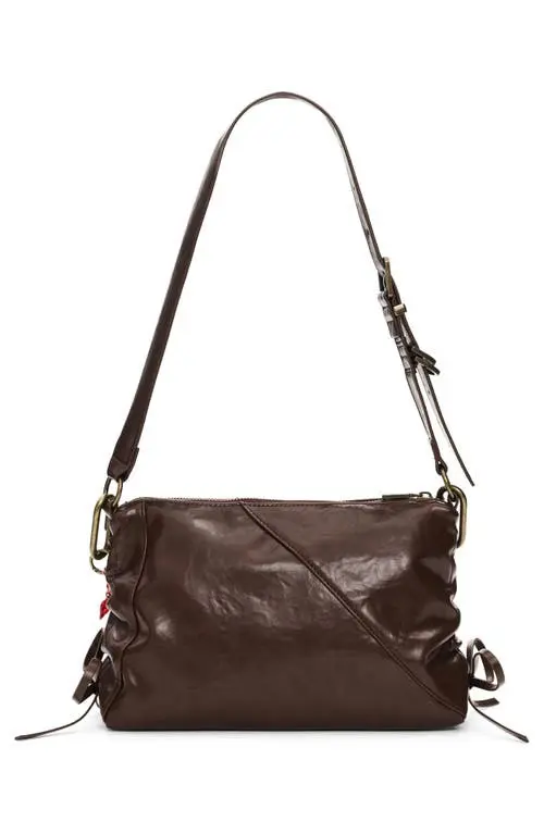 Desigual Medium Faux Leather Crossbody Bag With Charm Strap