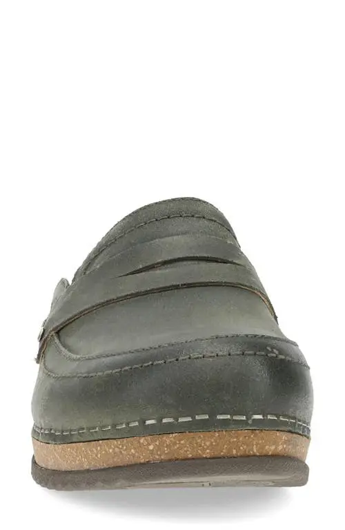 Dansko Maggy Penny Loafer Platform Clog