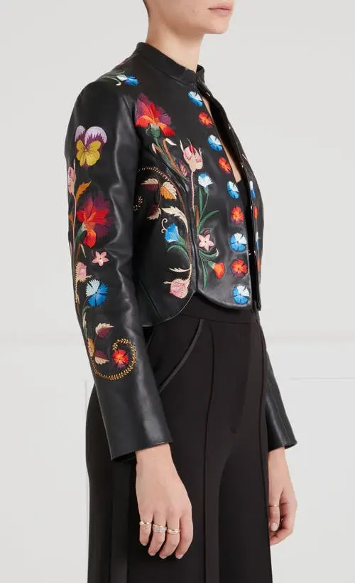 TEMPERLEY LONDON Toledo Fitted Jacket - Black
