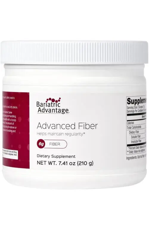 BARIATRIC ADVANTAGE Advanced Fiber Powdered Formula Unflavored Supplement30 Count