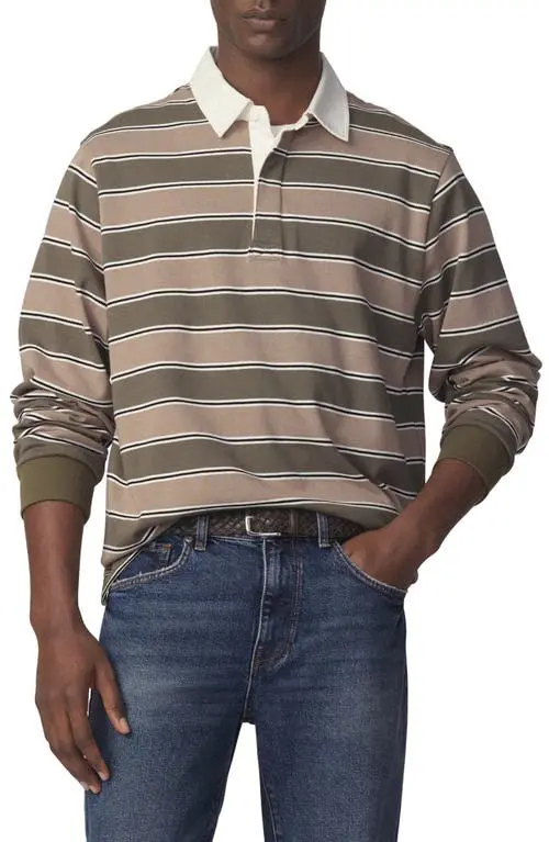 Joe's Jeans Stripe Rugby Shirt - Tea Leaf Multi
