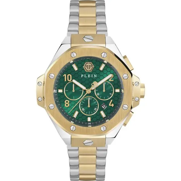 Philipp Plein Royal Chronograph Stainless Steel Bracelet Watch - Two Tone
