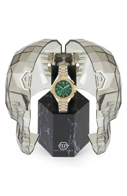 Philipp Plein Royal Chronograph Stainless Steel Bracelet Watch