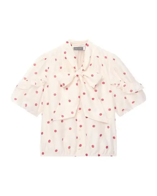 Mint Velvet Polka Dot Blouse