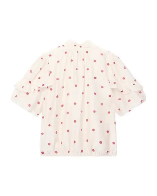 Mint Velvet Polka Dot Blouse