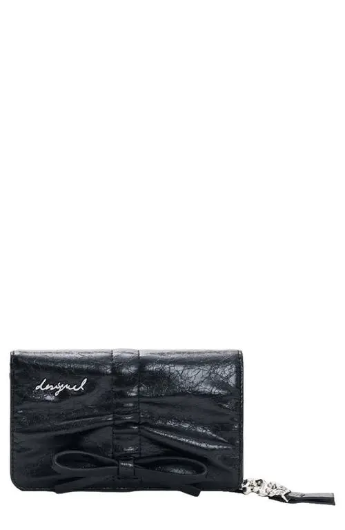 Desigual Medium Faux Leather Bifold Wallet