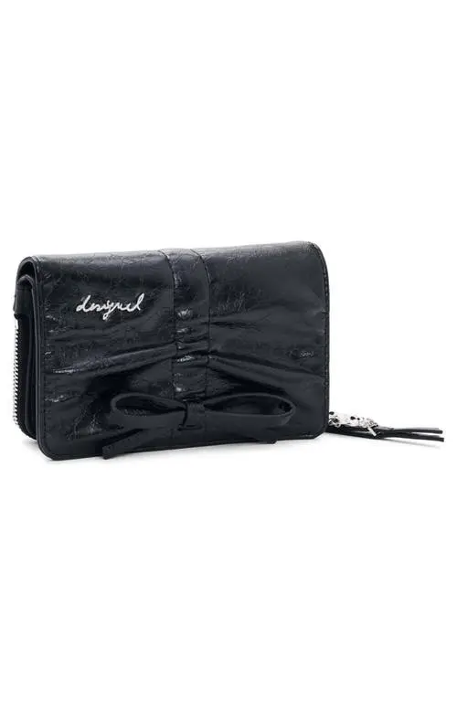 Desigual Medium Faux Leather Bifold Wallet