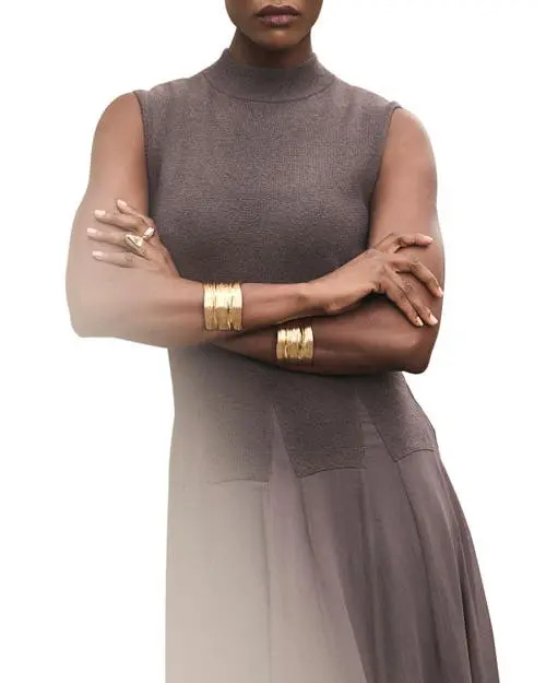 Mint Velvet Sleeveless Knit Midi Dress