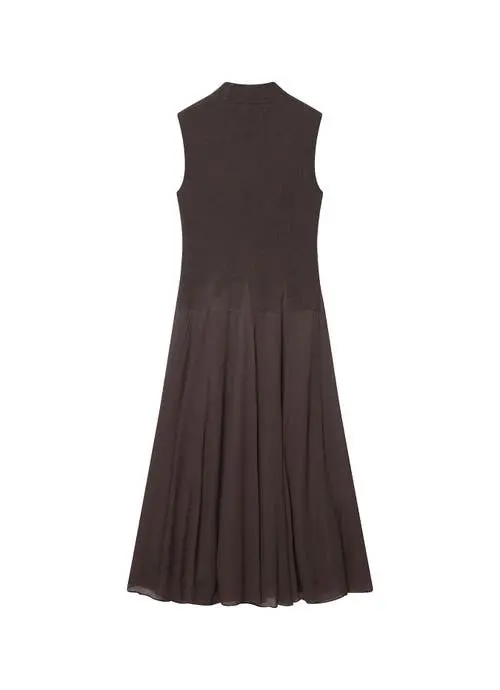 Mint Velvet Sleeveless Knit Midi Dress