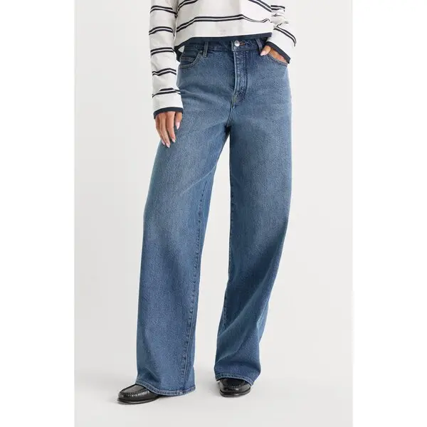 Good American Vintage Wide Leg Jeans