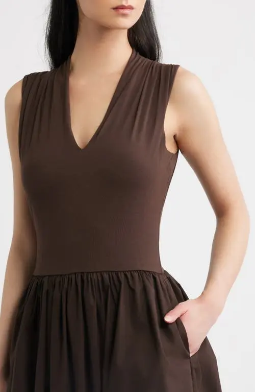 Rails Winnie Mixed Media Midi Dress