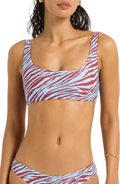 Bond Eye Quinn Reversible Crop Bikini Top