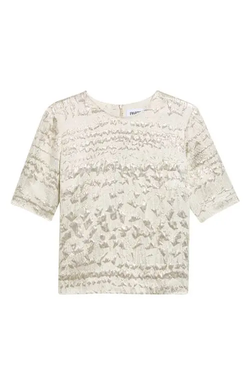 Partow Dina Textured Silk Blend Top