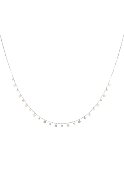 MURKANI Coin Choker Necklace - Silver