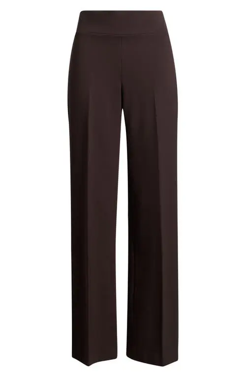 Anne Klein High Waist Wide Leg Pull-on Pants
