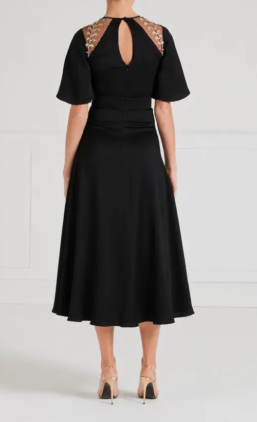TEMPERLEY LONDON Embellished Midi Dress