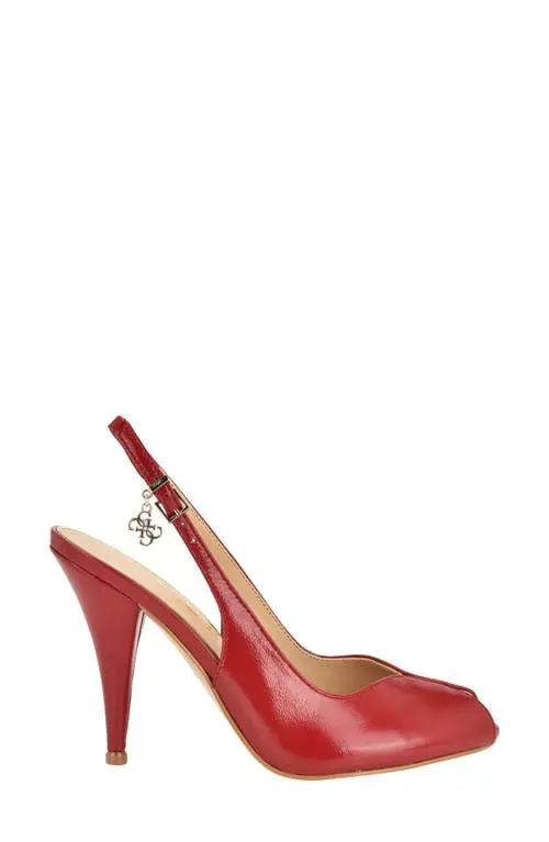 Guess Ilovea Slingback Pump - Red