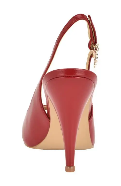 Guess Ilovea Slingback Pump - Red