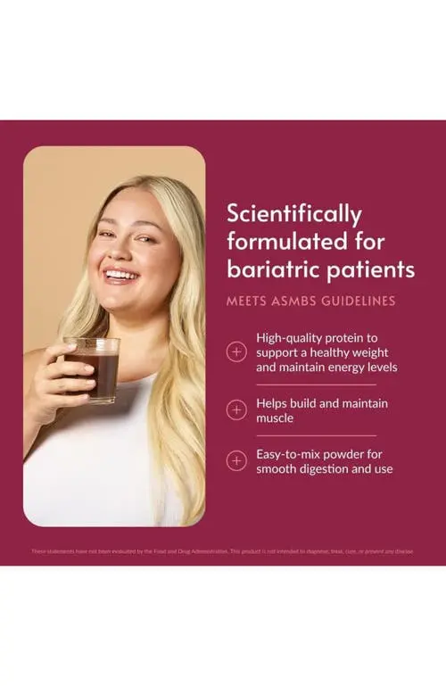 BARIATRIC ADVANTAGE High Protein Meal Replacement Drink Mix Whey Isolate Powder28 Count