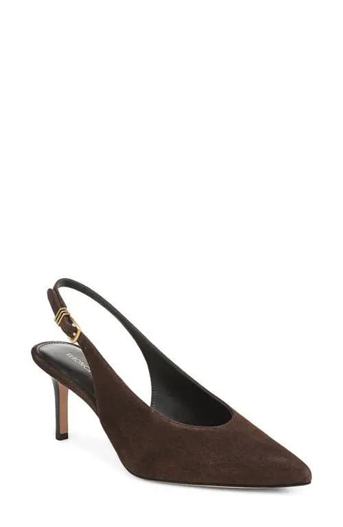 Veronica Beard Luciana Slingback Pump - Espresso