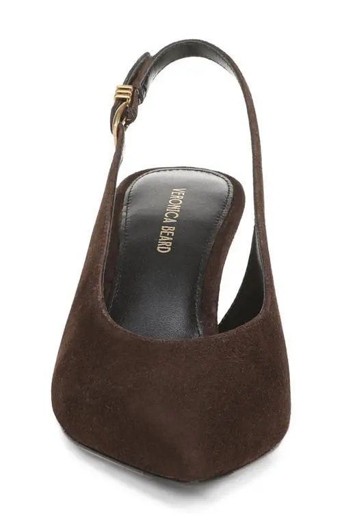 Veronica Beard Luciana Slingback Pump - Espresso