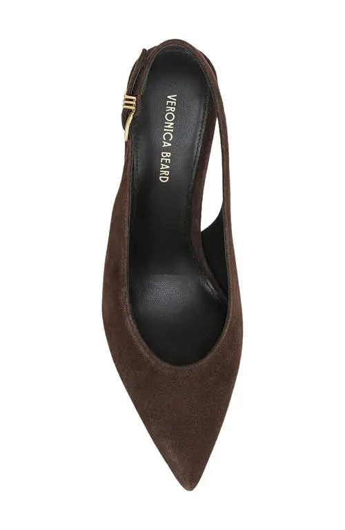 Veronica Beard Luciana Slingback Pump - Espresso