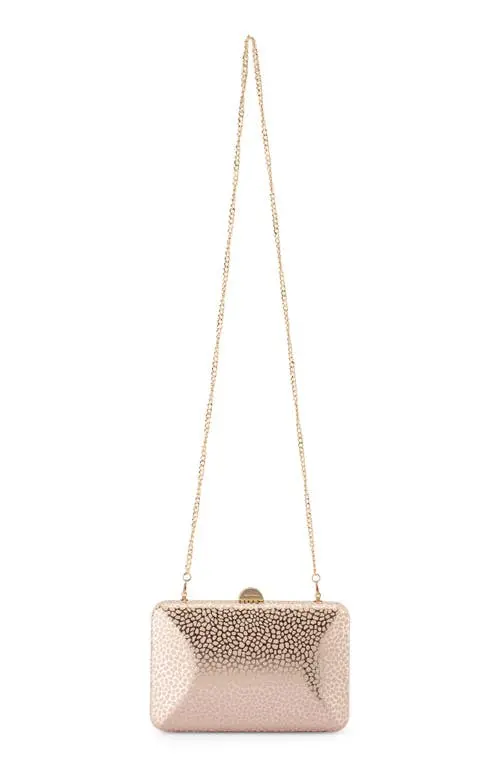 OLGA BERG Frankie Embossed Clutch