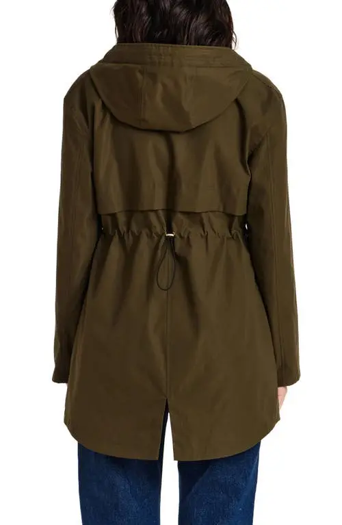 Gallery Water Resistant Rain Coat - Olive