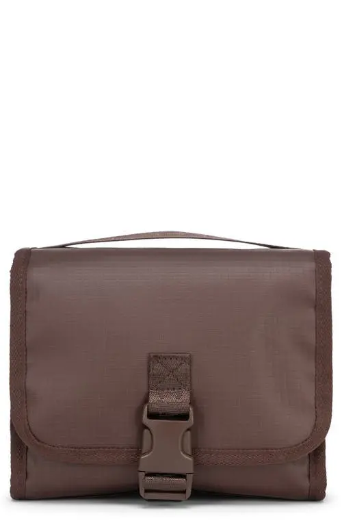 CALPAK Terra Hanging Toiletry Bag - Walnut