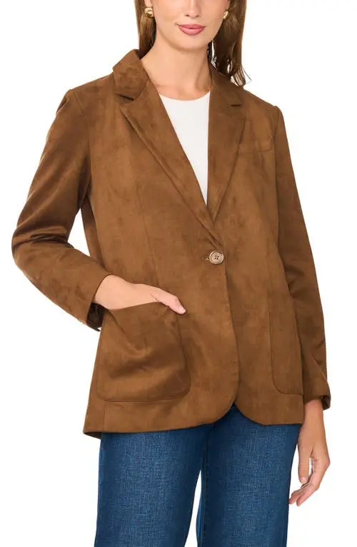 Vince Camuto Faux Suede Blazer