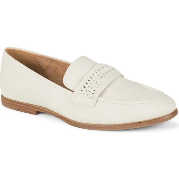 BARETRAPS Lasha Loafer With Braided Detailing - Cream