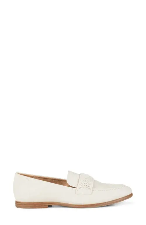 BARETRAPS Lasha Loafer With Braided Detailing - Cream