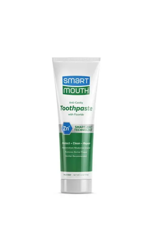 SMARTMOUTH Anti-cavity Fluoride Whitening Toothpaste 6 Oz - Mild Mint
