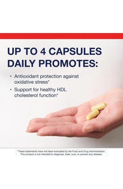 METAGENICS Cardiolux Advanced Heart Health Cholesterol Support Supplement 120 Capsules