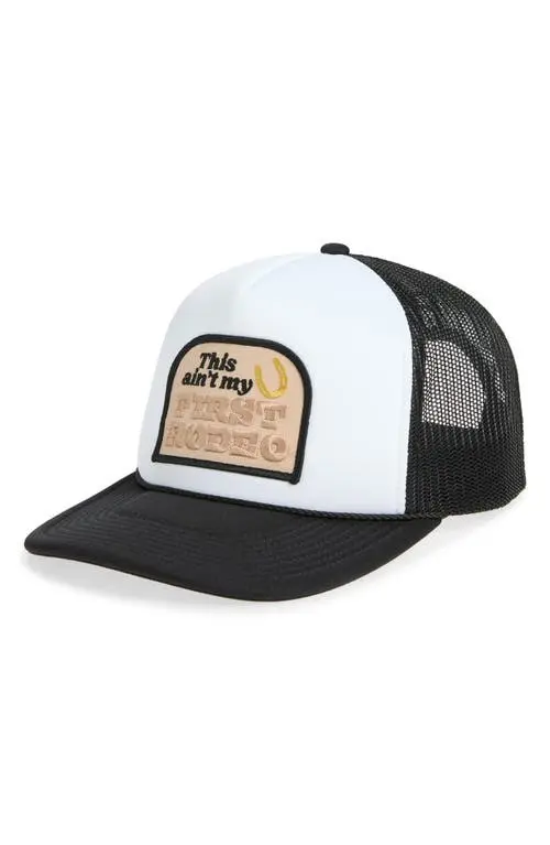 LOCAL BEACH Trucker Cap - Black/white