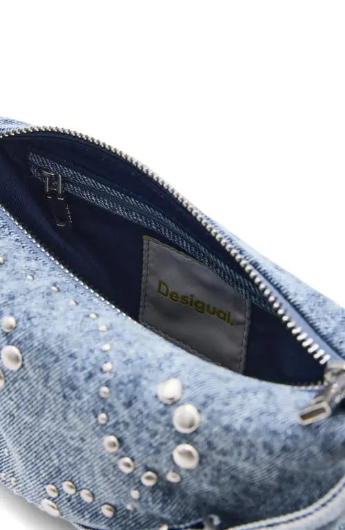 Desigual Small Denim Shoulder Bag