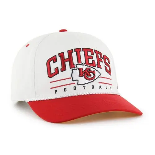 '47 47 Red Kansas City Chiefs Roscoe Two-toned Hitch Adjustable Cap