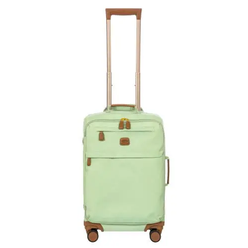 Bric'S Volterra Softside 21" Carry On Spinner Luggage - Green