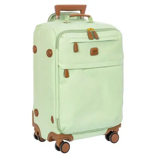 Bric'S Volterra Softside 21" Carry On Spinner Luggage - Green