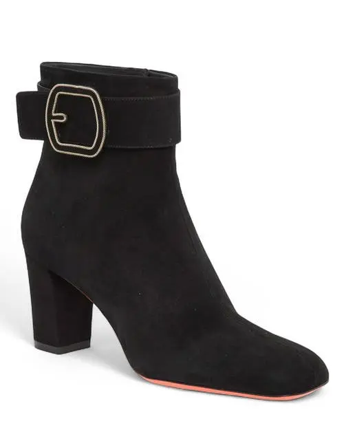 Santoni Suede Ankle Boots