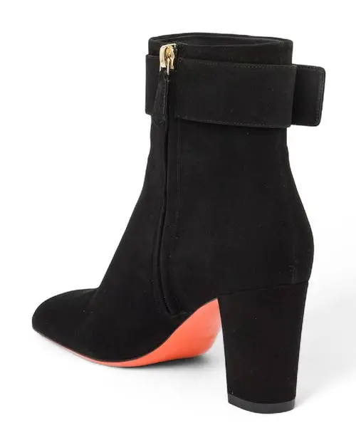 Santoni Suede Ankle Boots