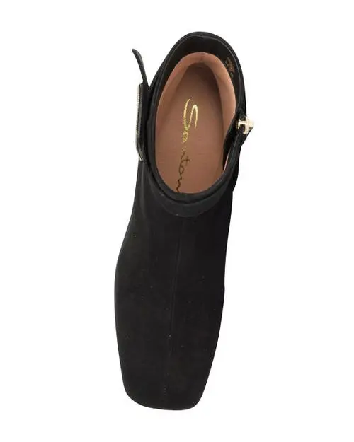 Santoni Suede Ankle Boots