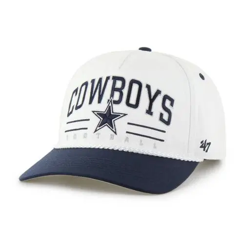 '47 47 Dallas Cowboys Roscoe Two-toned Hitch Adjustable Cap