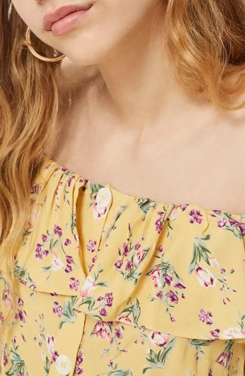Topshop Spring Floral Minidress