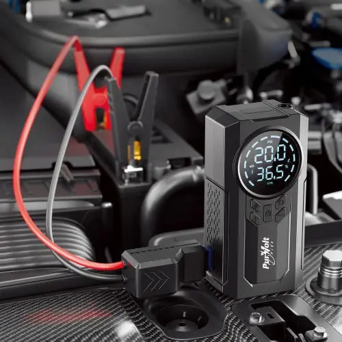 PURSONIC 2-in-1 Car Jump Starter & Tire Inflator