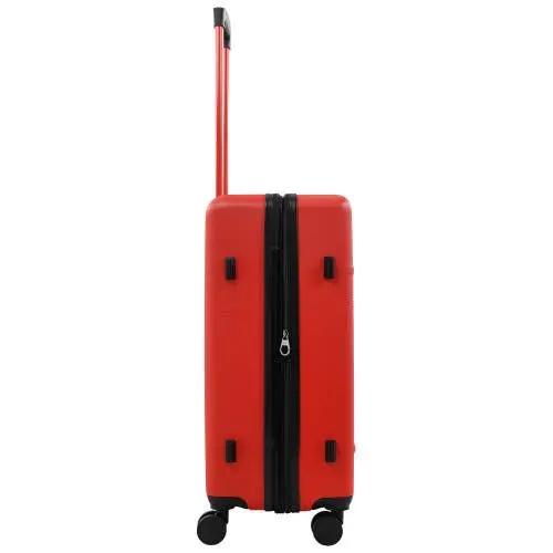 True Religion Expandable Hardside Spinner Luggage - Red
